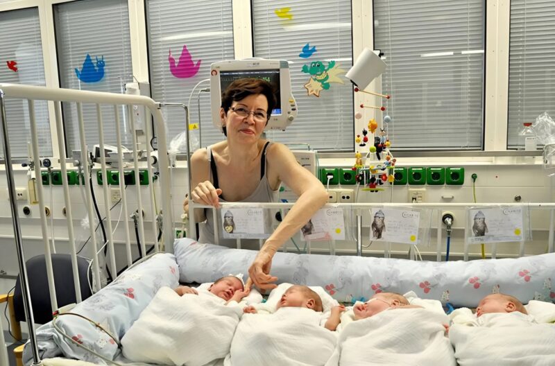 65-Year-Old Woman Becomes Mom to Quadruplets and Now Raising 12 ...